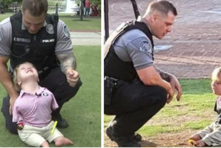 Officer mentors 6-year-old boy born without arms who dreams of becoming ... Officer mentors 6-year-old boy born without arms who dreams of becoming ...